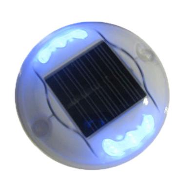 China Whole high reflective cat eye safety plastic LED solar road stud for sale