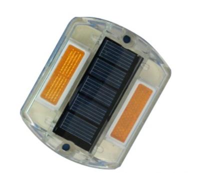 China Road safety flashing light plastic solar road stud for sale