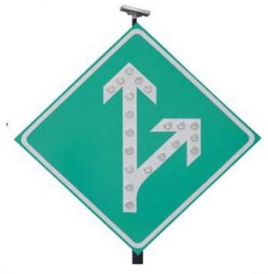 China Solar traffic sign for sale