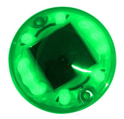 China New Plastic Solar LED Road Reflector Stud round PC material solar cat eye road stud for sale