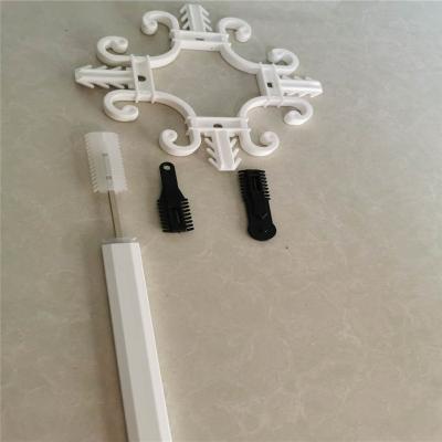 China 1607 white color decoration profile for double glazed window inserts for sale