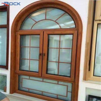 China Traditional Style UPVC Windows Georgian Bar Inside Glass Customized Color for sale