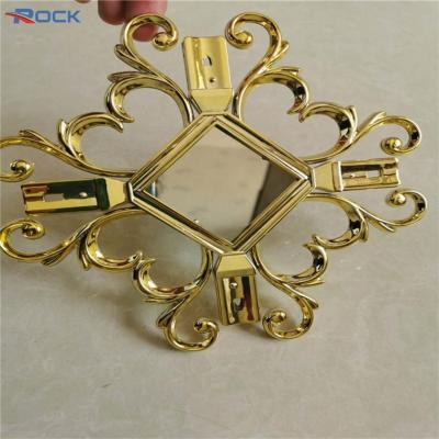 China Rose Gold Windows Georgian Bar-Bloem Decoratieve Hardware Te koop