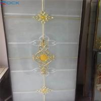 China UV Proof Round Georgian Bar Flower ABS Material Decorative Hardware for Double Glazing Doors for sale