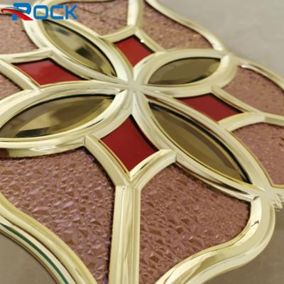 Cina Elegant Mirror Georgian Bars Fiore Per Finestre E Porte In PVC Esterno in vendita