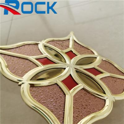 Cina Elegant Mirror Georgian Bars Fiore Per Finestre E Porte In PVC Esterno in vendita