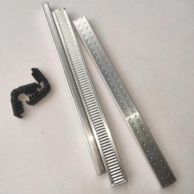 Cina Anodizzazione di superficie liscia Barre spazzatrici in alluminio Peso personalizzato Dimensione e larghezza in vendita