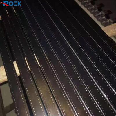 Cina 2024 Nuova barra spazzatrice in alluminio di saldatura ad alta frequenza nera per porta da garage in alluminio di vetro in vendita