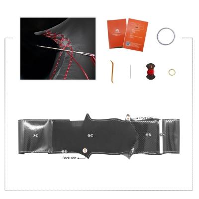 China Zwarte suede auto stuurwiel hoes voor Alfa Romeo Giulietta 2010-2014 MiTo 2008 2009-2011 2012-2015 Te koop