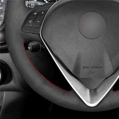 China Alfa Romeo Giulietta 2014-2021 Suede stuurwieldoek voor bescherming van het interieur van de auto Te koop