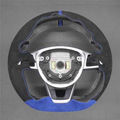 Cina Mewant Alcantera copertura del volante per Mercedes C E S SL GLC GLE CLA CLS classe AMG in vendita