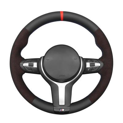 中国 アスエード ステアリングホイールのカバー BMW F20 F30 F10 F12 F87 F80 M3 F82 F12 F13 2014-2020X5 F86 X6 販売のため
