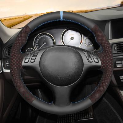 Cina Copertura del volante in suede morbida personalizzata per BWM serie 3 X5 Z3 2000 2001 2002 2003 2004 in vendita