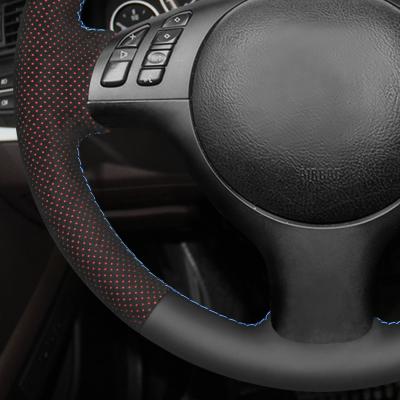 Cina Copertura del volante in suede morbida personalizzata per BWM serie 3 X5 Z3 2000 2001 2002 2003 2004 in vendita