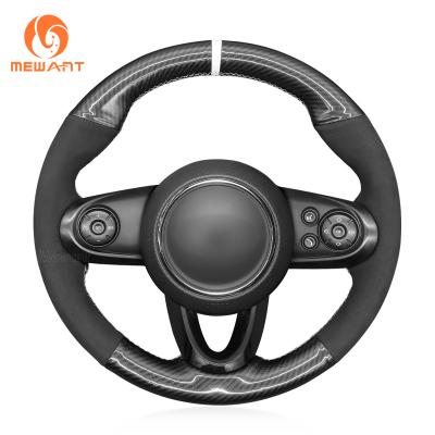中国 2014-2020 MINI CLUBMAN カーボンスウェード ステアリングホイールのカバーで優雅さを追加します 販売のため