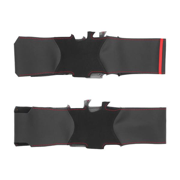 Quality Red Thread Steering Wheel Cover for Mercedes Benz A250 W177 C118 W205 C257 W213 for sale