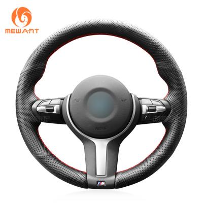 Cina MEWANT Per BMW X2 F39 Fan Club Design Style DIY Copertura del volante in pelle originale in vendita