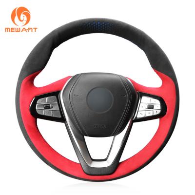 Cina Copertura del volante Alcantera per BMW G20 G22 G30 G11 G14 G01 G05 G06 G07 G29 F40 F44 in vendita