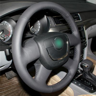 中国 スコダ オクタヴィア a5 2012 2013 2013 Yeti 2009 2010 2011 2012 2013 向けPUステアリングホイールのカバー 販売のため