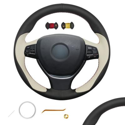 Cina BMW Serie 5 F07 F10 F11 F18 e Serie 6 F06 F12 F13 Copertura del volante con design in vendita