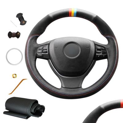 Cina BMW Serie 5 F07 F10 F11 F18 e Serie 6 F06 F12 F13 Copertura del volante con design in vendita