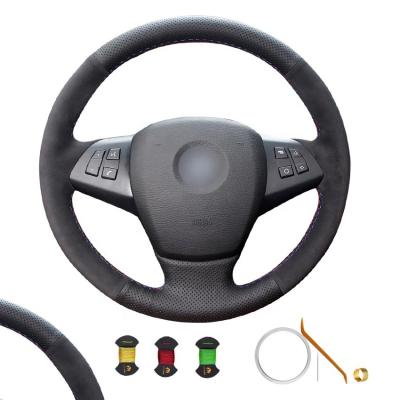 Cina Coperchio del volante auto a filo personalizzato per BMW X5 E70 Durable e elegante in vendita