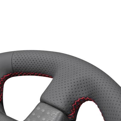 China DIY Hand Sewing Mewant Steering Wheel Wrap for Nissan Skyline ECR33 R33 GTR 1995-1998 for sale
