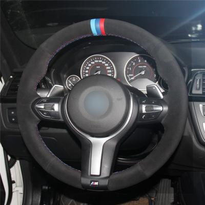 中国 BMW M5 F86 F87 F80 F82 F30 F83 F25 F35 F32 F33 F07 F10 F11 F18 F06 F12 F13 F15 スウェードステアリングホイールのカバー 販売のため