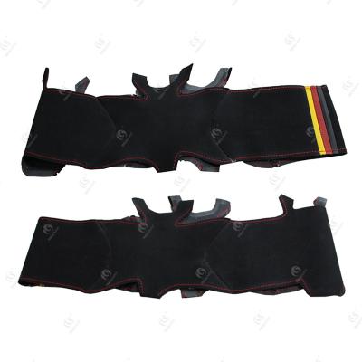 中国 2007-2016年 ソフトスウェード ステアリングホールのカバー VWゴルフ 5 Mk5 GTI R32 パサット R GT TIGUAN JETTA シロッコ 販売のため