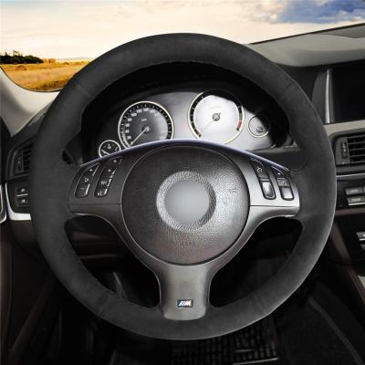 Cina Copertura del volante personalizzata per BMW E46 E39 330i 540i 525i 530i 330Ci M3 2001-2003 in vendita