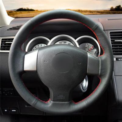 中国 手縫い ステアリングホイールのカバー ニッサン Tiida 簡単で迅速な設置 販売のため