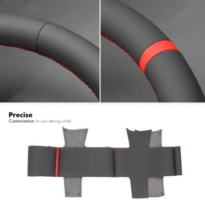 China Perfeitamente ajustado DIY Original Couro Volante de Envelopamento para Toyota LandCruiser 80 Série 1990-1997 à venda