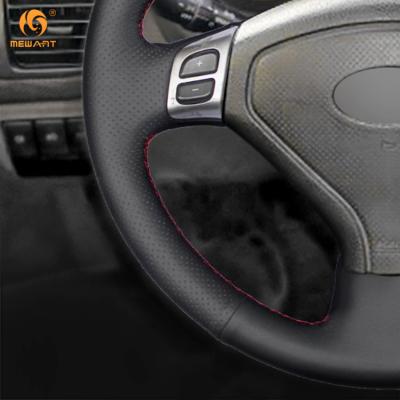 China Custom Styling Artificial Leather Stitch Steering Wheel Cover for Subaru Forester 2004-2006 Outback 2004 2005 Legacy 2004-2006 for sale