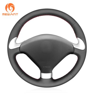 China Gepersonaliseerde handnaad van kunstmatig leer stuurwieldoek voor Peugeot 307 CC 2004 2005 2006 2007 Te koop