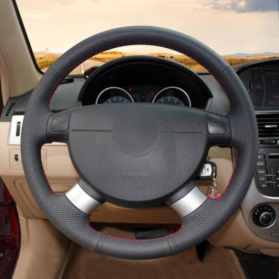 China Drop Shipping Artificial Leather Steering Wheel Cover for Chevrolet Lova Aveo Excelle Daewoo Gentra 2013-2015 Lacetti 2006-2012 for sale