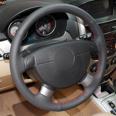 China Drop Shipping Artificial Leather Steering Wheel Cover for Chevrolet Lova Aveo Excelle Daewoo Gentra 2013-2015 Lacetti 2006-2012 for sale