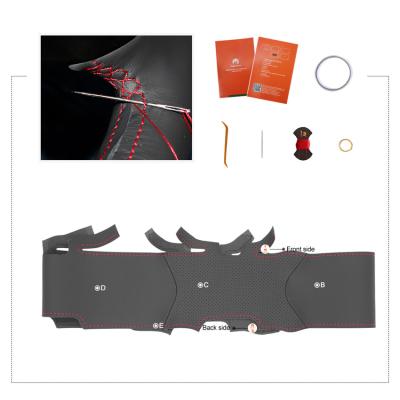 Cina Copertina del volante in cuoio in PU per Opel Vauxhall Corsa VXR Holden Astra H GSI Zafira B OPC Signum Vectra C in vendita