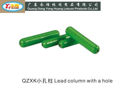 China 6G lead column with a hole   fishing lead weight die casting fishing lead sinker for sale