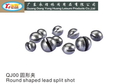 China 6G round shaped lead split shot   fishing lead weight die casting fishing lead sinker for sale