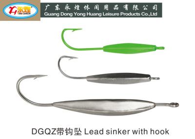 China 75g Lead fishing hooks and weights / lead fishing lures for river , deep see for sale