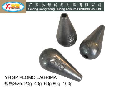 China YHSPPLOMOLAGRIMA with center hole 2017 new fishing lead sinker for sale