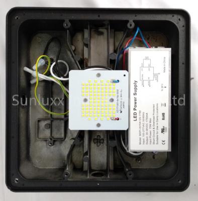 Cina IP65 impermeabilizzano l'uso di illuminazione del parcheggio di 70 di watt LED lampade del baldacchino in vendita