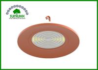 China Compact 120W High Bay LED Lights Orange Lampshade Type For Bread Processing Factory for sale