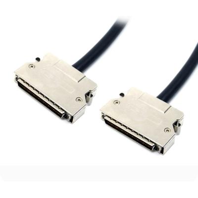 China scsi controller cable 68pin male to male with metal shell for sale
