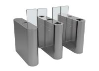 China Brushless DC Motor Access Control Turnstile - 25-30 Persons/Min Flow Rate, 24V DC Operation for sale