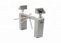 China Bi-Directional Face Recognition Turnstile Gate with 550-600mm Lane Width and 40W Power Consumption for sale