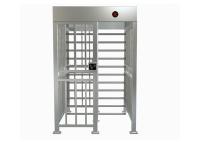 China 4 Sections Full Height Turnstile Gate with LED Display - 500-600mm Arm Length, 40W Power Consumption for sale