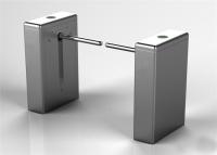 China Biometric Drop Arm Turnstile Gate - 25-30 Persons/Min Flow Rate, DC 24V Motor, -20°C to 60°C Operating Range for sale