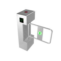 China 304 Stainless Steel Anti-Breakthrough Pedestrian Swing Gate with 180° Rotation and 30 Persons/Minute Flow Rate for sale