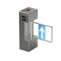 China 304 Stainless Steel Anti-Breakthrough Pedestrian Swing Gate with 180° Rotation and 30 Persons/Minute Flow Rate for sale